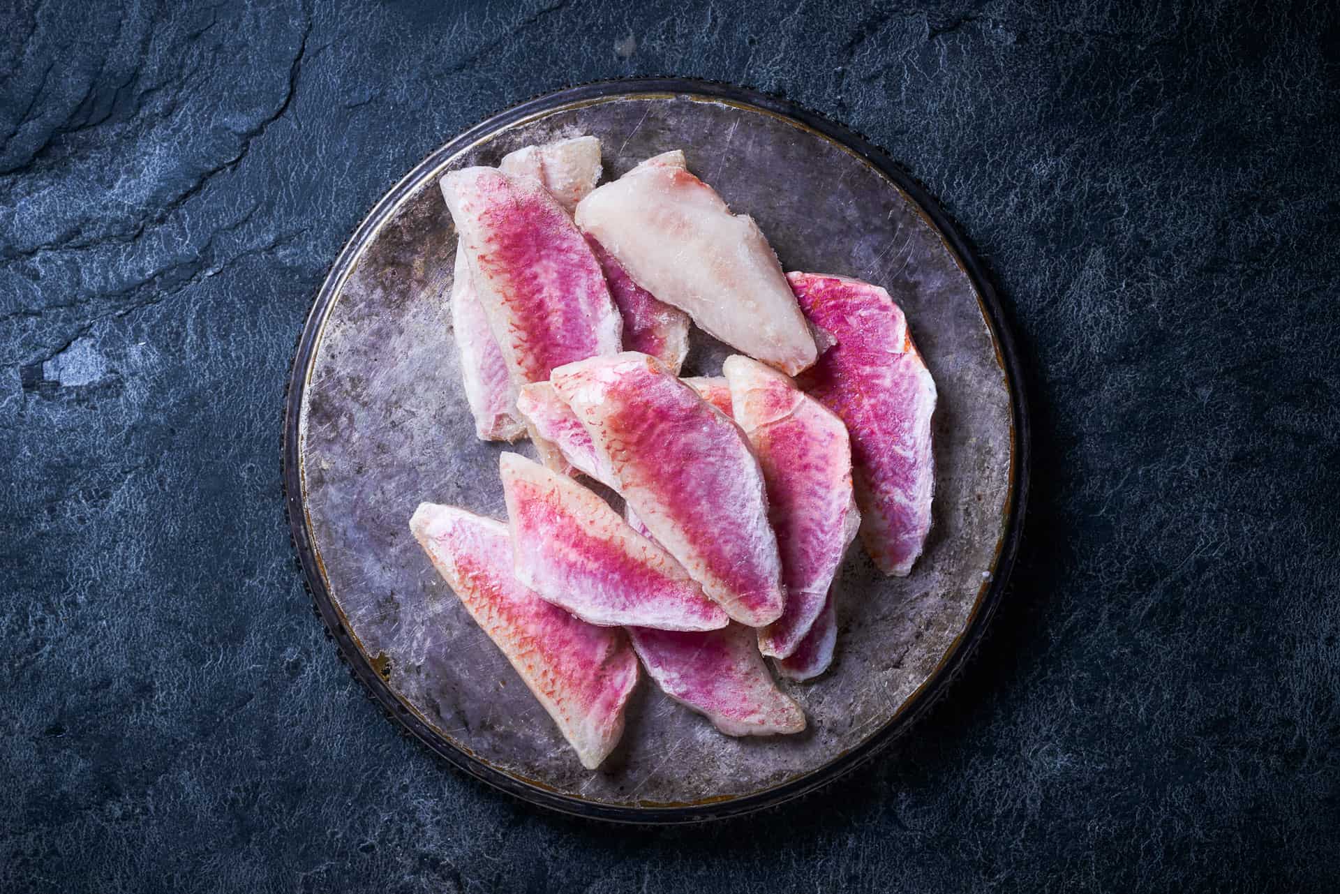 Frozen Red mullet fillets - דוד דגים - דגים טריים חנות דגים בירושלים